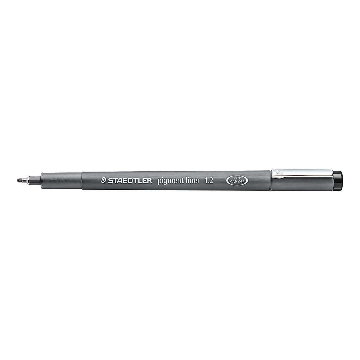 Staedtler Pigment Liner, Fineliner Pen For Drawing, Drafting, Journaling, 1.2mm, Black, 308 12-9 (308 12-9 VE)