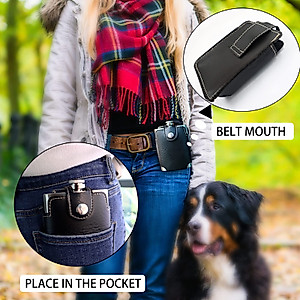LELE LIFE 8oz/230ml Hip Flask with Belt Leather Case, Easy To Carry, 18/8 304 Stainless Steel Hip Flask for Liquor, Leak Proof Drinking Flask with Small Funnel