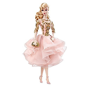 Barbie Blush & Gold Cocktail Dress