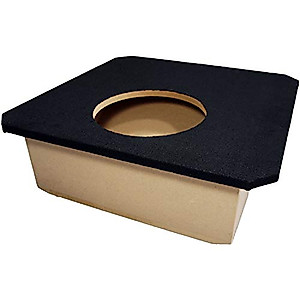 ASC GM1X12-07-04-CORVT Compatible with Chevy Corvette C5 Z06 Coupe 1997-2004 Single 12" Subwoofer Hatch Sub Box