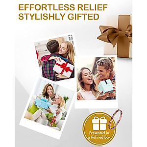 Feraco Magnetic Copper Anklets for Women Copper Ankle Bracelet for Women 99.99% Pure Copper with Magnets for Feet & Ankles (X Shape)