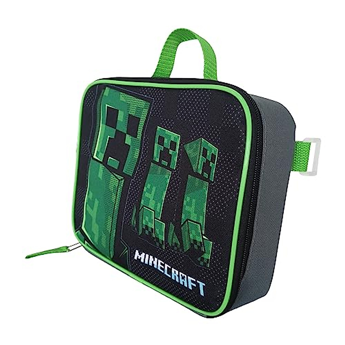 Bioworld Minecraft Creepers 5pc Backpack Bookbag Set Licensed