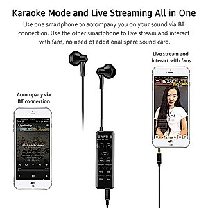 KOKITEA Voice Changer Headsets, Earbud Headphones, for Phone/PS4/Xbox/Switch/IPad/Computer/Laptop/Anchor/Cam Girl/Kids