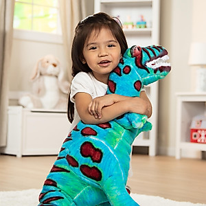 Melissa & Doug Giant T-Rex Dinosaur - Lifelike Stuffed Animal (over 2 feet tall)