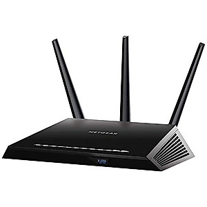 NETGEAR Nighthawk Smart WiFi Router (R7000P) - AC2300 Wireless Speed (up to 2300 Mbps) | Up to 2000 sq ft Coverage & 35 Devices | 4 x 1G Ethernet and 2 USB Ports, | Armor Security (Renewed)