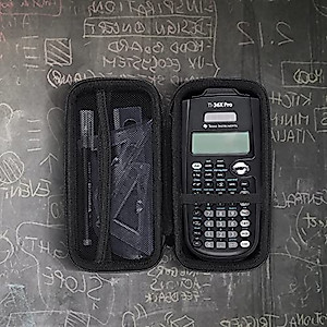 khanka Hard Travel Case Replacement for Texas Instruments TI-30XS MultiView/TI-36X Pro Engineering Scientific Calculator, Case Only (Black)