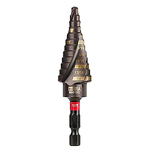 Milwaukee 48-89-9257 Shockwave Impact Duty Step Bit Electrician Set (#1, 4, 9)