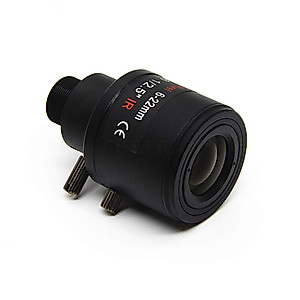 5MP Action Camera Vari-Focal Lens 6-22mm M12 Mount 1/2.5 Inch IR Filter Long Distance View