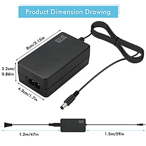 NP-F550 F750 F770 F960 F970 Dummy Battery Replacement AC Power Adapter Coupler Kit for Sony HXR-NX5 NX100 PXW-Z150 NEX-FS100 AC-VL1 CCD-SC55 TR300 TR516 TR716 TR818 TR910 TR917