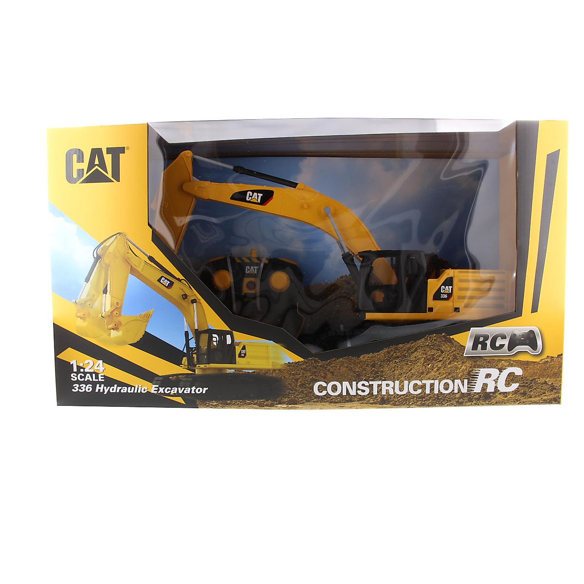 1:24 Radio Control Caterpillar 336 Excavator – Radio Control Series by Diecast Masters – 25005