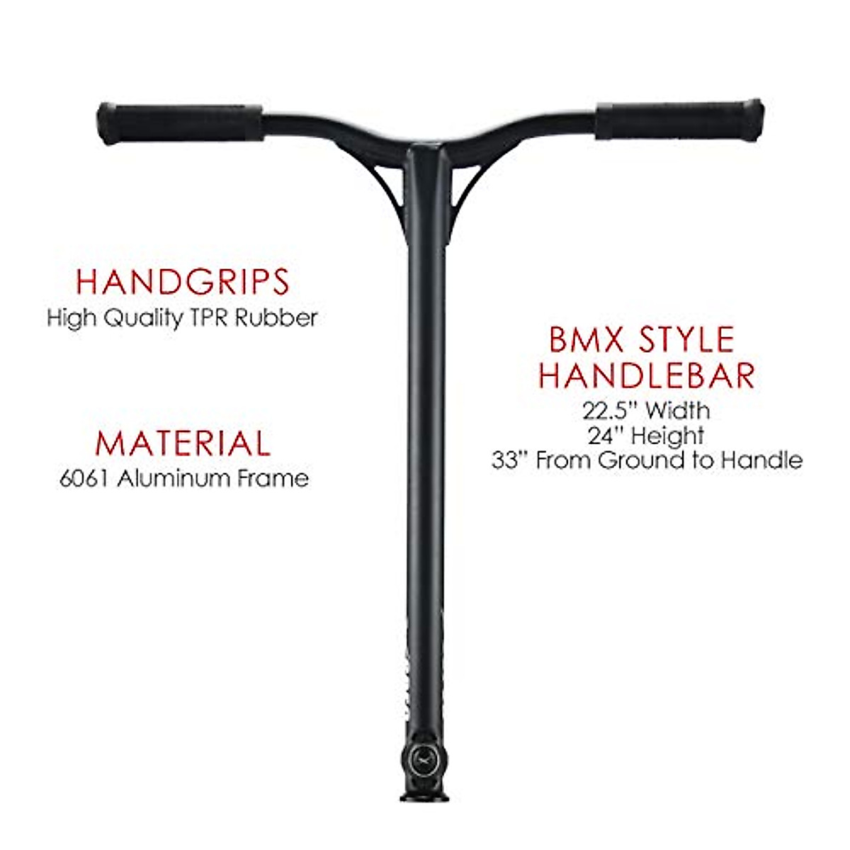 Xspec Rainbow Neo Chrome Pro Stunt Kick Scooter, Unique Oil Slick Anodized Design, Aluminium with BMX Handlebars Reinforced Aluminium Wheels and Fork