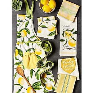 DII Lemon Bliss Kitchen Collection, Apron