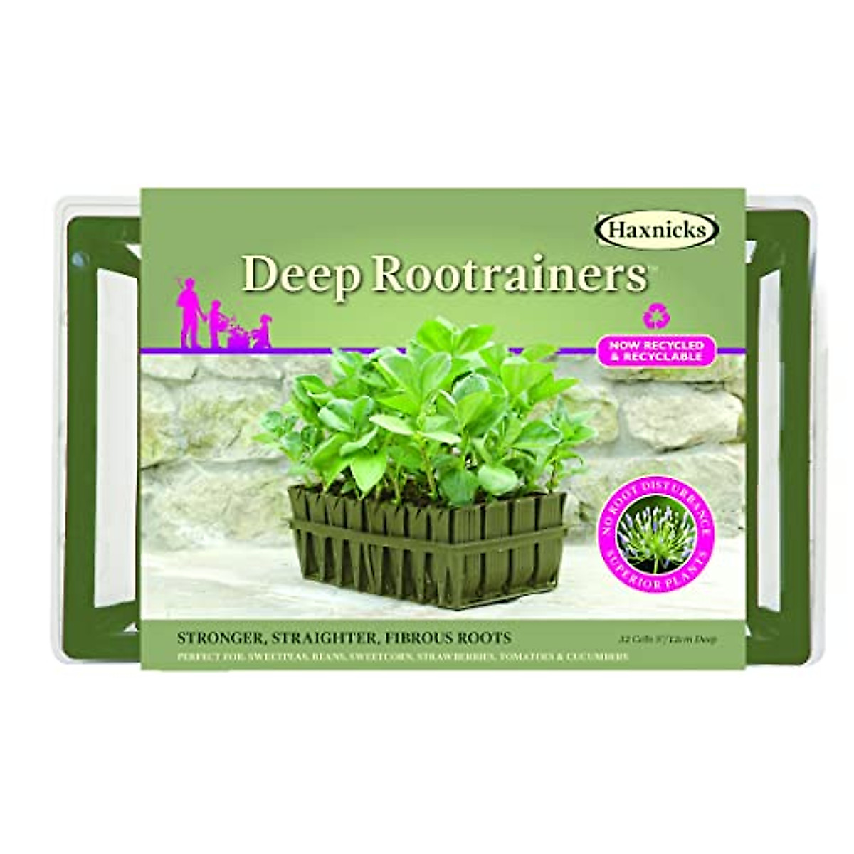 Tierra Garden 50-9000 Haxnicks Rootrainers Seed and Cutting Propagation Kit - Deep