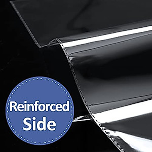 Famagic 6x9 Clear Cellophane Bags 200 Pack, Resealable Plastic Packing Bags for Prints Cards, Bakery, Jewelry, Crafts, Candies