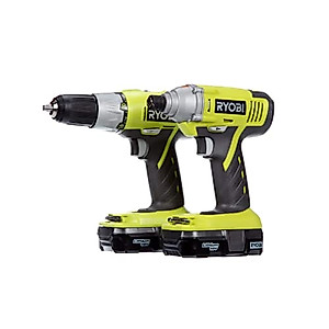 Ryobis Tools RYOBI 18V ONE+ Lithium-Ion Cordless DrillDriver and Impact Driver Combo Kit (2-Tool) with (2) Batteries