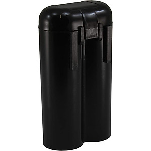 Birdz 2 Battery Holder Storage Case for 18650 & CR123A Batteries, Black (1 Pack)