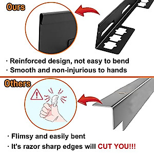 Wind Guard for Blackstone 28 Inch Griddle, Blackstone Griddle Accessories for Blackstone 1883, 1856, 1858, 1924& 1962, No Assembly Required Wind Screen Protect Flame Hold Heat, Stable Without Dropping