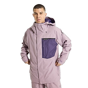 Burton Men's Standard Powline Gore-TEX 2L Jacket, Elderberry/Violet Halo, Medium