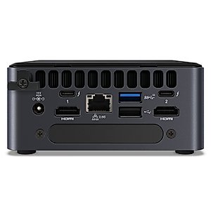 Intel NUC 11 Pro NUC11TNHI7 Performance Mini Desktop Computer/Mini PC/HTPC,Intel Core i7-1165G7 Processor Upto 4.7 GHz Turbo,4 Cores,8 Threads,Intel Iris Xe Graphics(Tall, 32G RAM+1T SSD)