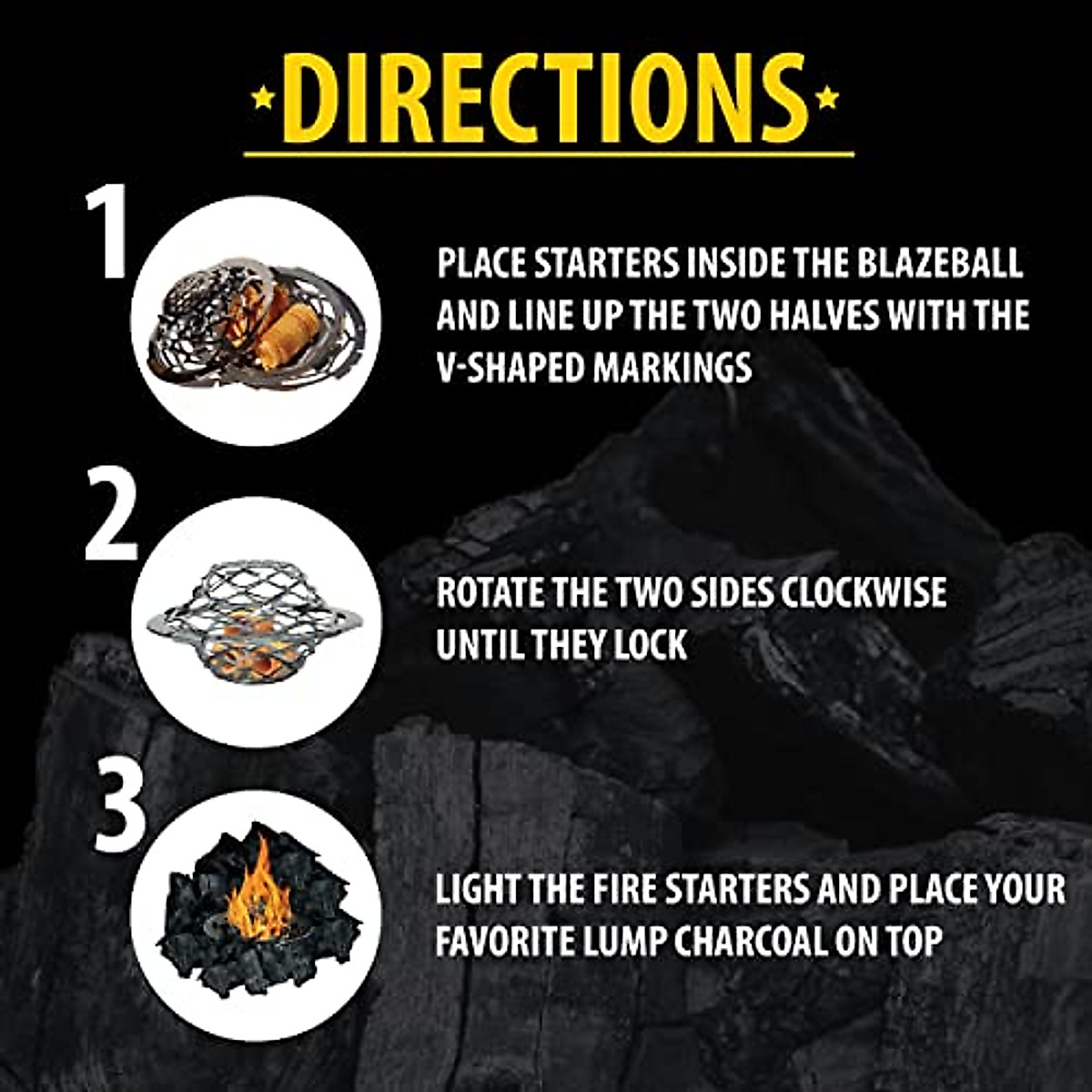 FOGO Ultimate Fire Starter Bundle, Blazaball and FOGOstarters Natural Fire Starters 30 Pieces