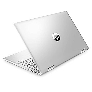 HP 2022 Envy x360 2-in-1 15.6" FHD Touchscreen Laptop, Intel Core i5-1135G7, 8GB RAM, 256GB PCIe SSD, Backlit Keyboard, Iris Xe Graphics, HD Webcam, Win 10 Pro, Silver, 32GB Snow Bell USB Card