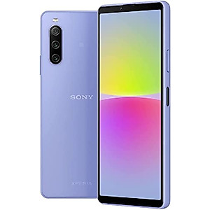 Sony Xperia 10 IV XQ-CC72 5G Dual SIM 128GB 6GB RAM Factory Unlocked (GSM Only | No CDMA - not Compatible with Verizon/Sprint) – Lavender
