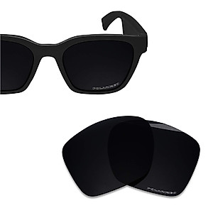 BLAZERBUCK Polycarbonate Polarized Replacement Lenses for BOSE Alto M/L BMD0006 Sunglasses - Black