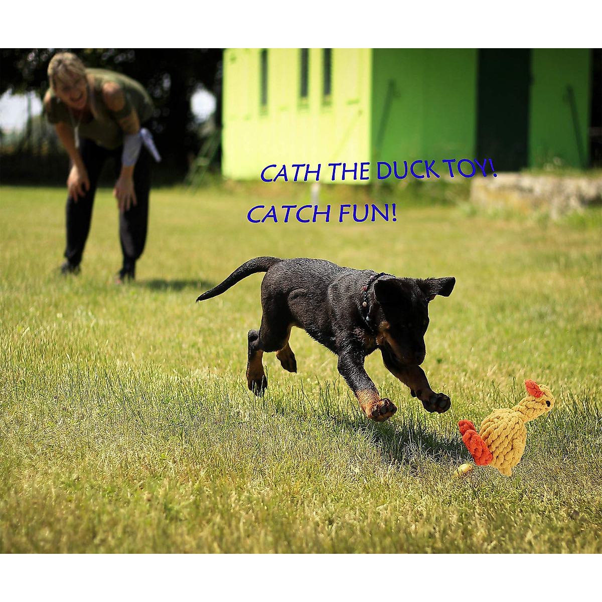 KIRTI Dog Chew Toys Rope - Durable Rope Puppy Chew Toys Animal Shape Washable Cotton Rope Toys Set for Small Dog Puppy Pet(4 Packs/Set)