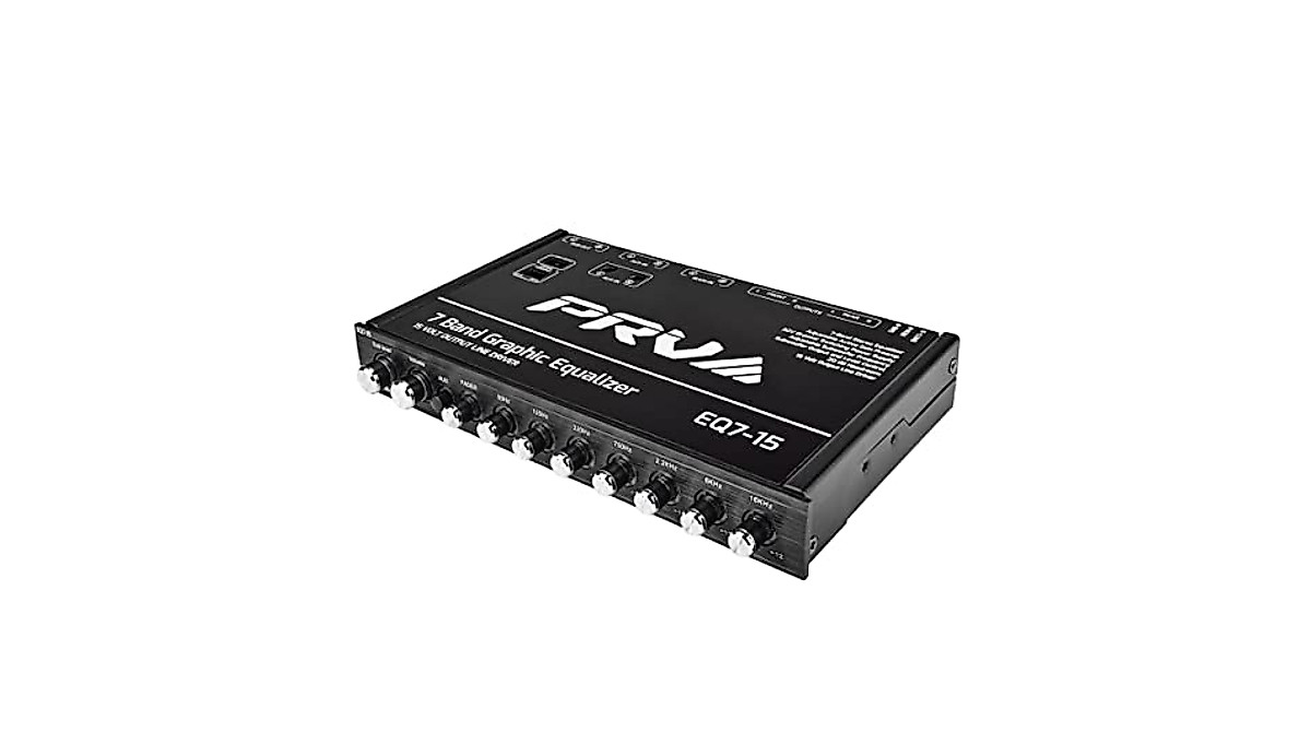 PRV AUDIO EQ7-15 7 Band Equalizer for Car Audio Improvement