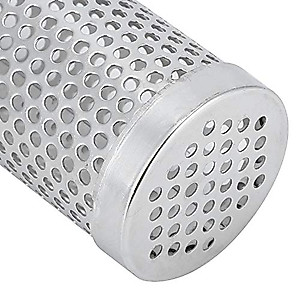 Smoker Tube, Perforated Stainless Steel Portable Smoker Tube Made of 304 Stainless Steel Density Diffusion Holes for Electric Gas Charcoal Grill Smokers