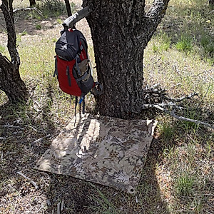 One Sabre Multipurpose Air Panel (MAP) - Signal Panel, Ground Marker, 100% Ripstop, Pack Cover, Sack, (MC Tan)