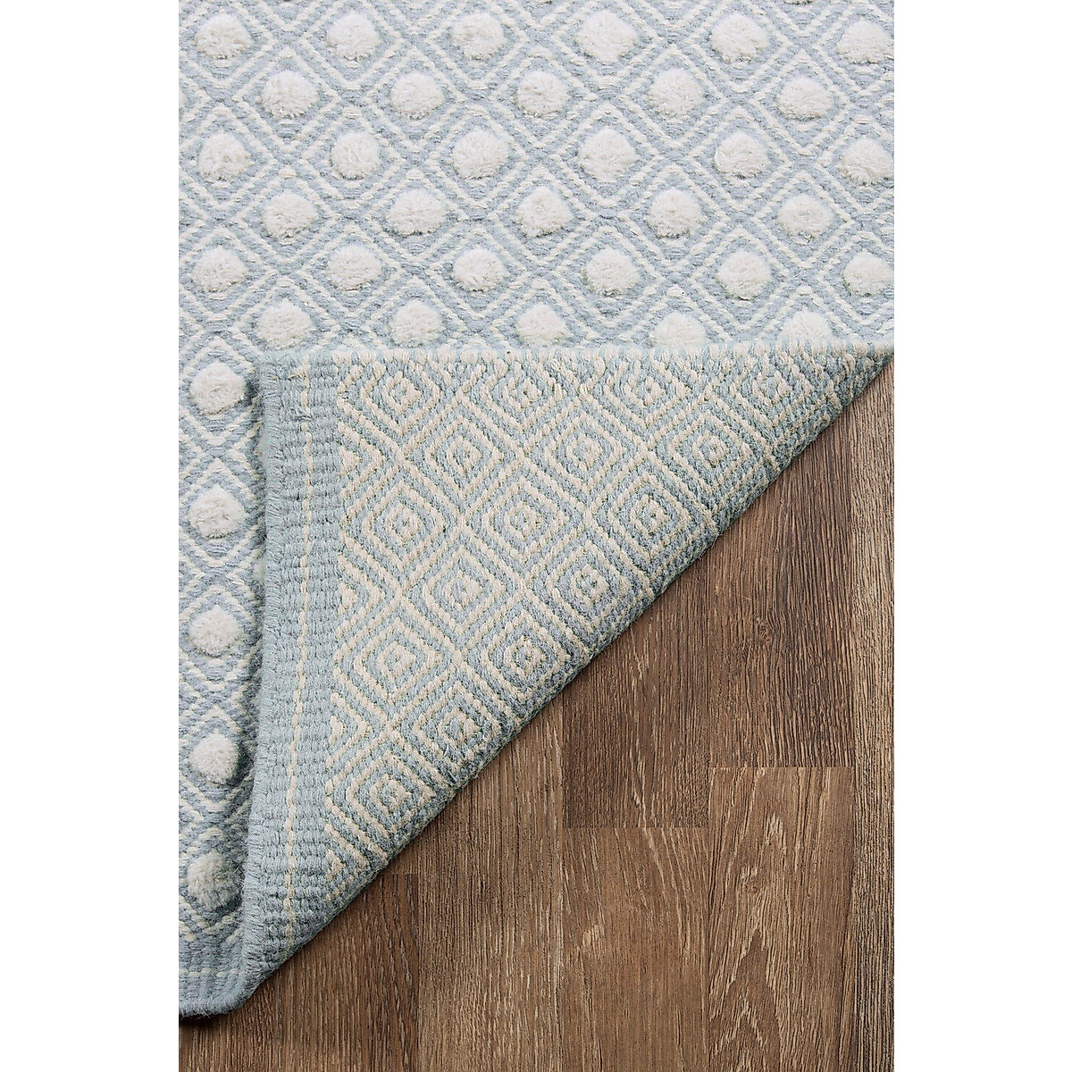 Erin Gates by Momeni Langdon Windsor Pink Hand Woven Wool Area Rug 8'6" X 11'6" (LANGDLGD-2PNK86B6)