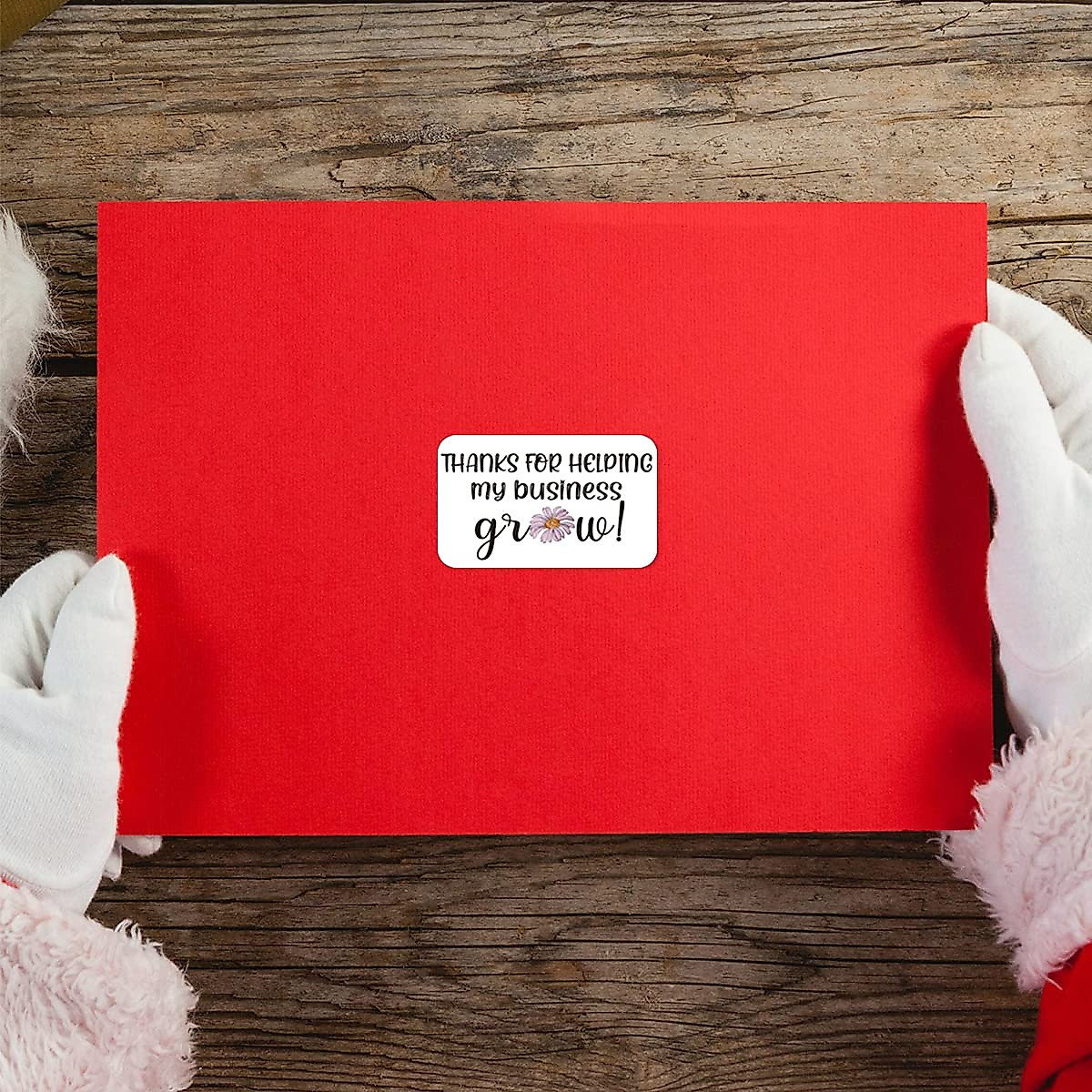 Thank You Sticker,Small Shop Sticker, Small Business, Handmade Sticker,Packaging Sticker (Grow)