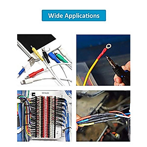 650pcs Heat Shrink Tubing Black innhom Heat Shrink Tube Wire Shrink Wrap UL Approved Ratio 2:1 Electrical Cable Wire Kit Set Long Lasting Insulation Protection, Safe and Easy, Eco-Friendly Material