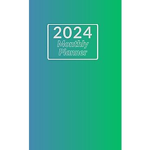 2024 Monthly Pocket Planner: Small 1 Year Calendar Schedule Organizer Start January 2024 to December 2024 with Holidays|Includes Place for Contacts, Notes, Important Dates, and Passwords