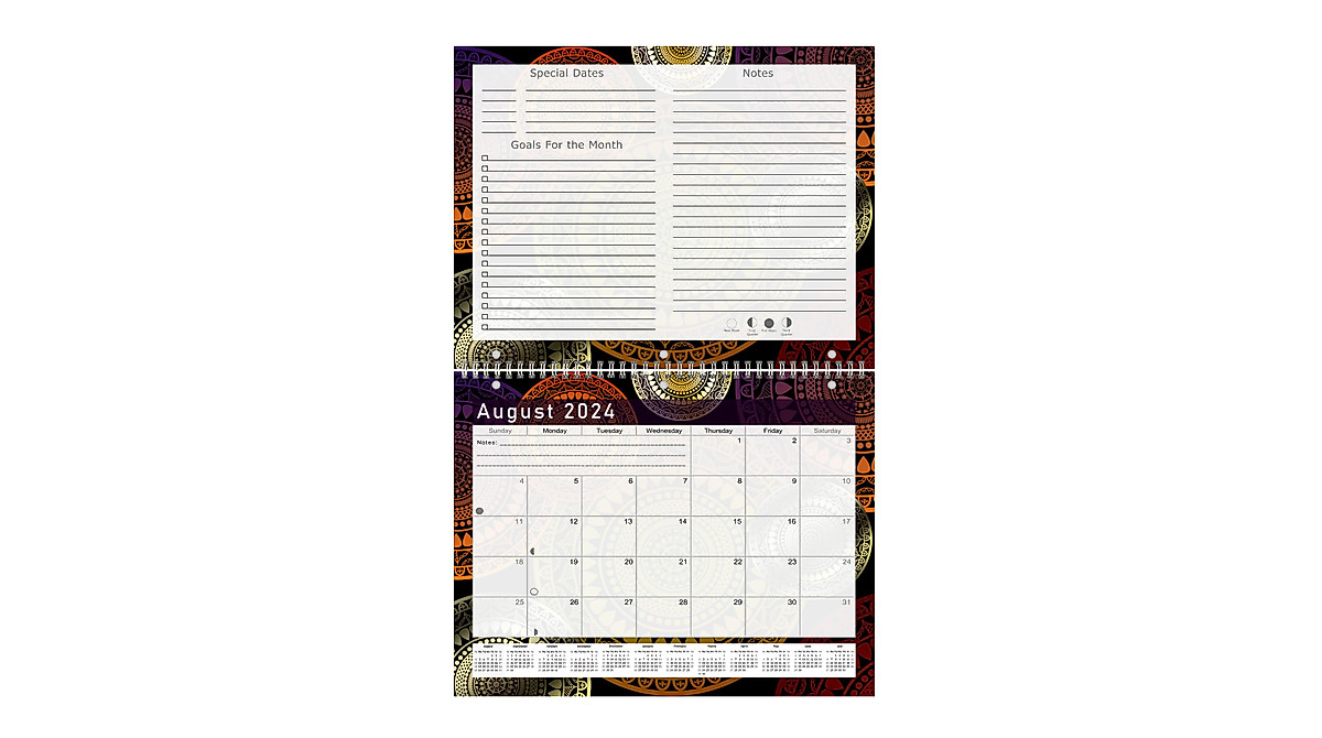 2024-2025 Student Calendar for Wall & Desk