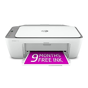 HP DeskJet 2723e All-in-One Printer with Bonus 9 Months of Instant Ink