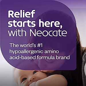 Neocate Syneo Infant - Hypoallergenic, Amino Acid-Based Baby Formula with Prebiotics, Probiotics and DHA/ARA - 14.1 Oz Can (Case of 4)