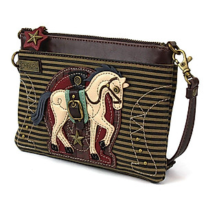 Chala Handbags Horse Mini Crossbody Handbag, Horse Lover