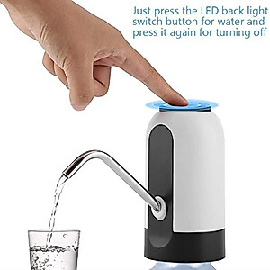 Adoeve Automatic USB Rechargeable Electric Water Pump Drinking Bottle Dispenser Water Coolers