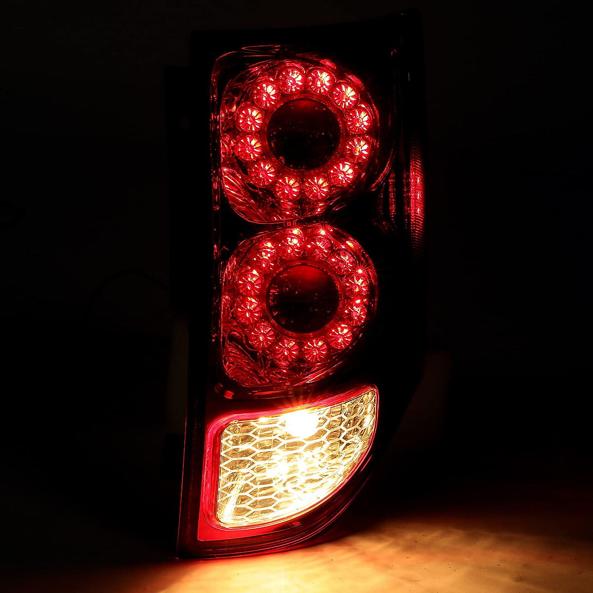 HECASA Right Tail Light Compatible with 2011-2020 Dodge Grand Caravan & Ram C/V Replacement for 5182534AE CH2801199 Rear Brake Lamp Taillight Tail Lamp Passenger Side