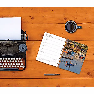 Ireland Weekly Engagement Calendar 2024, Planner 6.5" x 8.5" Spiral Bound