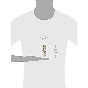 Incense Garden White Sage Smudge Sticks Bundle - 3 Pack - 4 inches - Hand Cultivated California White Sage