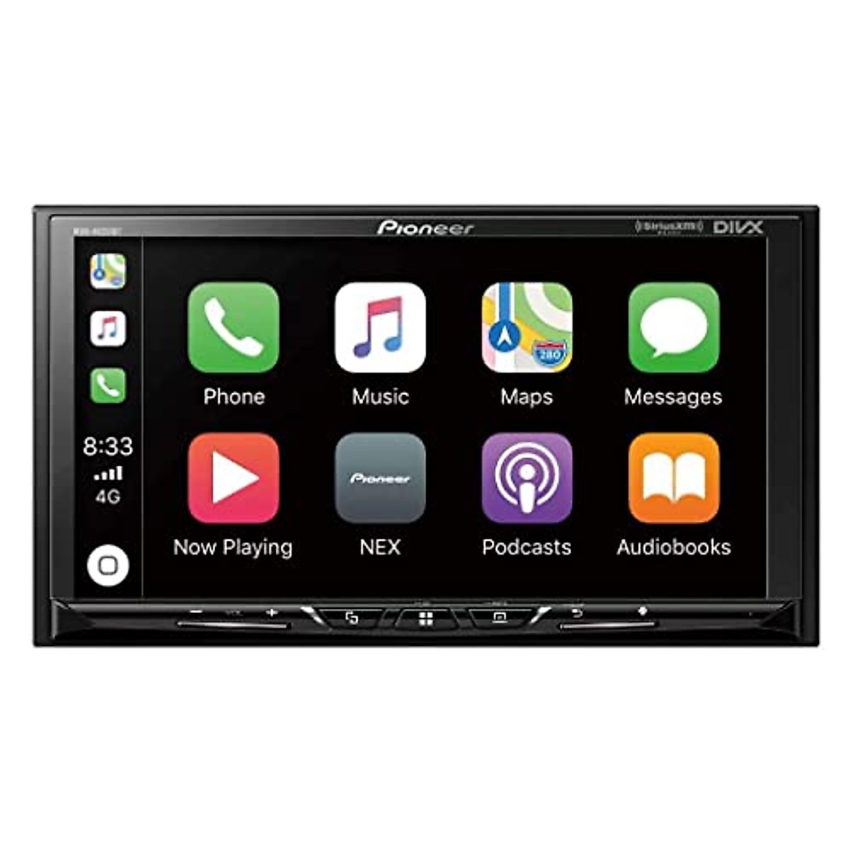 Pioneer MVH-AV251BT Digital Multimedia Video Receiver with 7" Hires Touch Panel Display, Apple CarPlay, Android AUT, Built-in Bluetooth, and SiriusXM-Ready (Does not Play CDs)