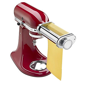 KitchenAid KSMPSA Pasta Roller Attachment, Silver, 1'