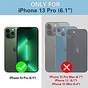 PTUONIU Glitter iPhone 13 Pro Case, Cute Glitter Slim Bumper Diamond Cover [Camera Protection] Scratch Resistant Full-Body Protective Phone Case for iPhone 13 Pro Women Girls - Pink