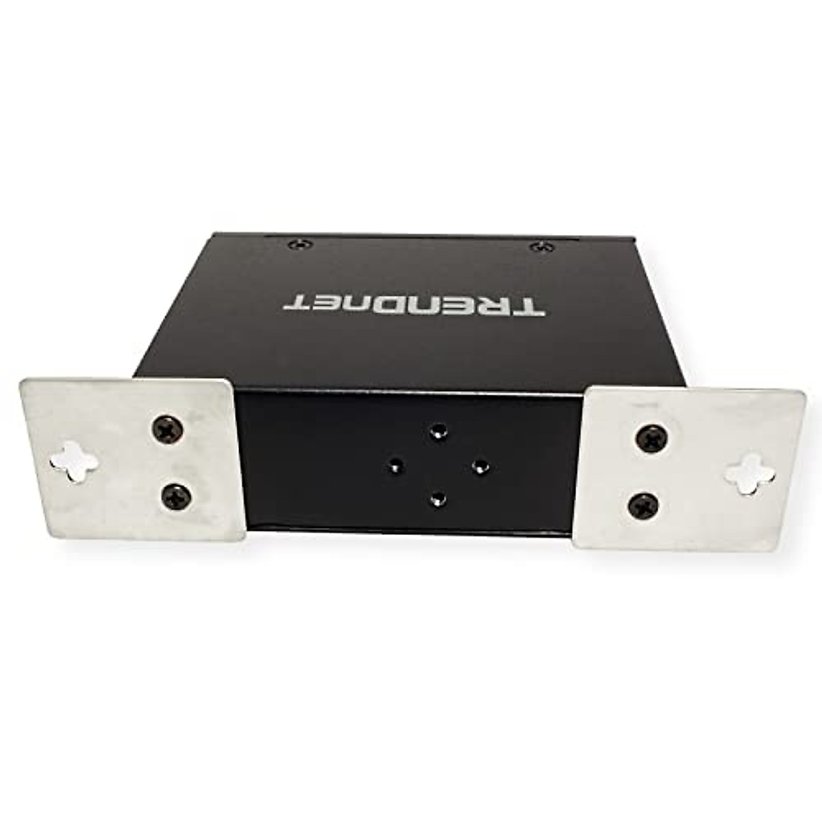 TRENDnet Hardened Industrial 100/1000 Base-T to SFP Media Converter, DIN-Rail and Wall Mount Hardware Included, Multi Or Single Mode Fiber, Power Supply Sold Separately, Black, TI-F11SFP