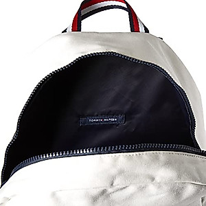 Tommy Hilfiger Men's Gino Colorblock Backpack, Ivory Petal, One Size