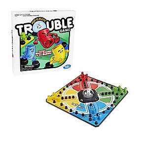 Classic Connect 4 and Trouble Game Bundle
