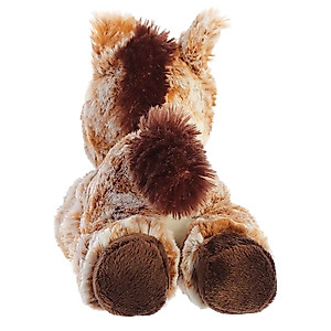 Aurora® Adorable Mini Flopsie™ Mocha Horse™ Stuffed Animal - Playful Ease - Timeless Companions - Brown 8 Inches